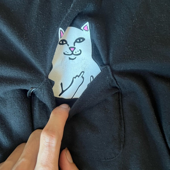 Ripndip | Shirts | Rip N Dip Middle Finger Pocket Tee | Poshmark